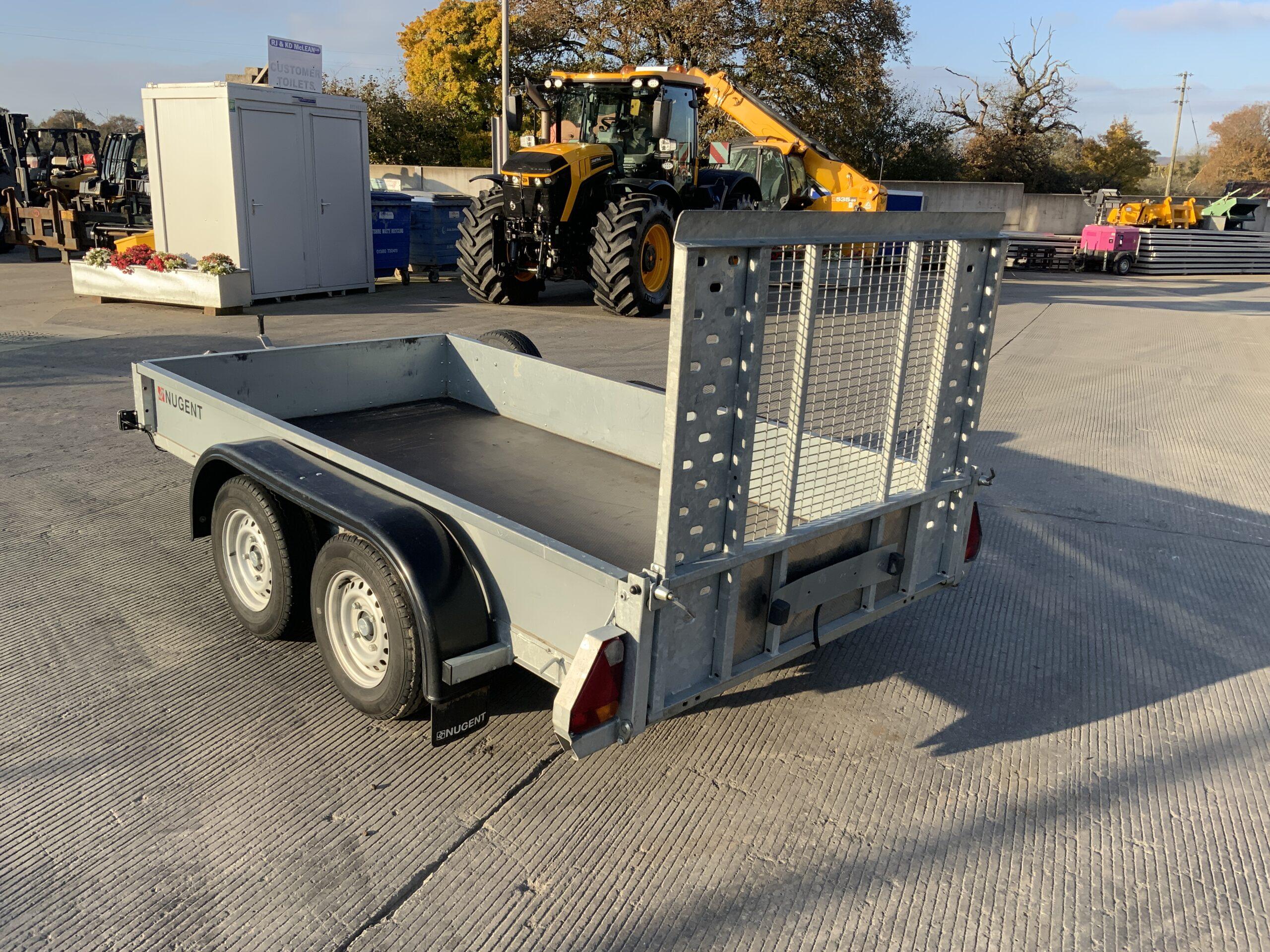 Nugent Twin Axle Trailer (ST21621) - RJ and KD McLean Ltd - Tractors ...