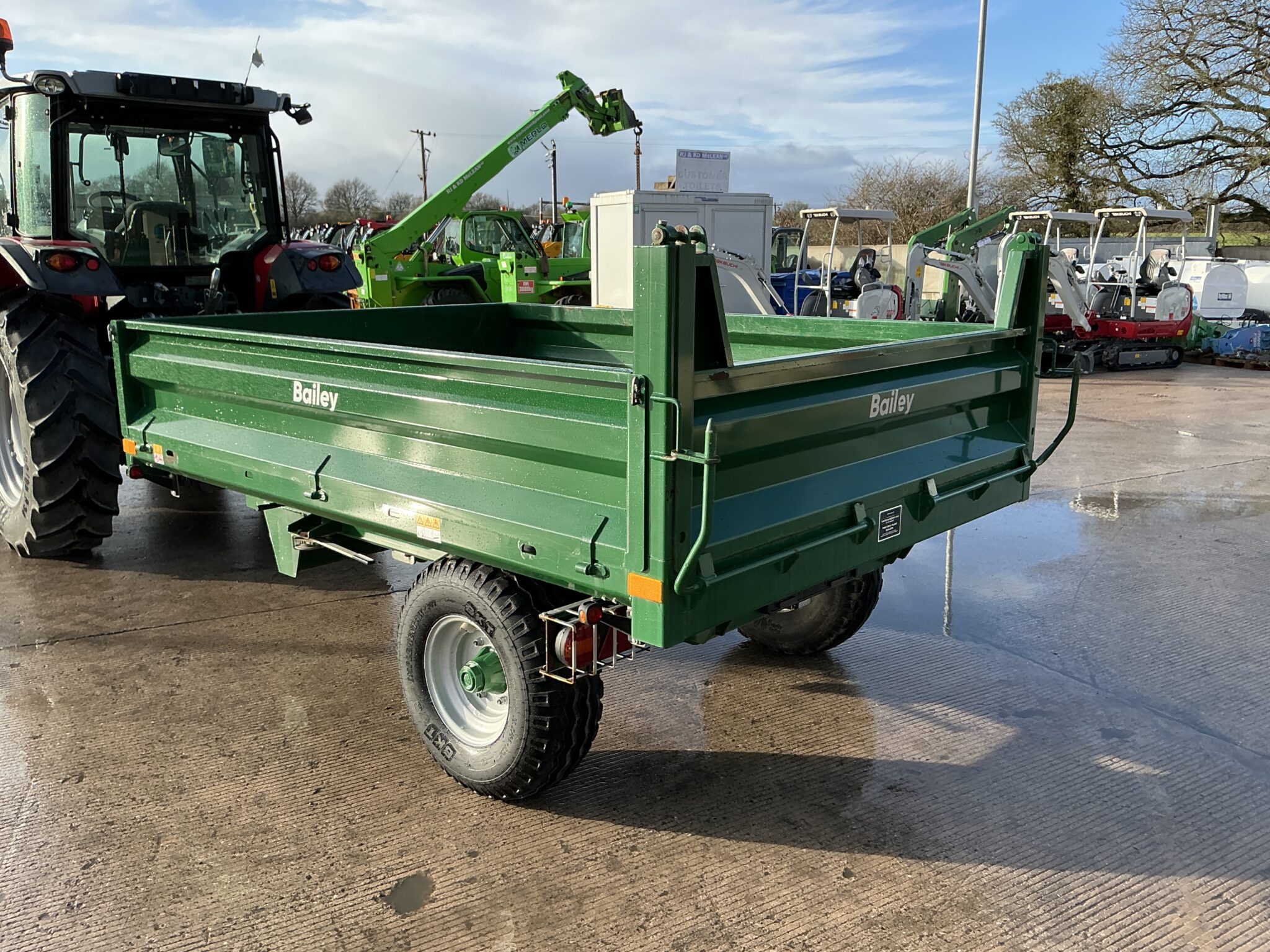 Bailey Trailers Single Axle Tipping Trailer (ST25611) - RJ and KD ...