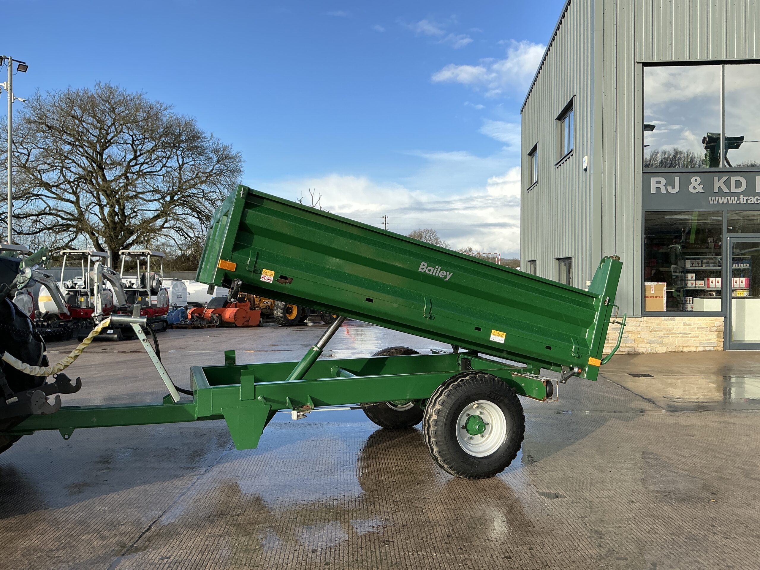 Bailey Trailers Single Axle Tipping Trailer (ST25611) - RJ and KD ...