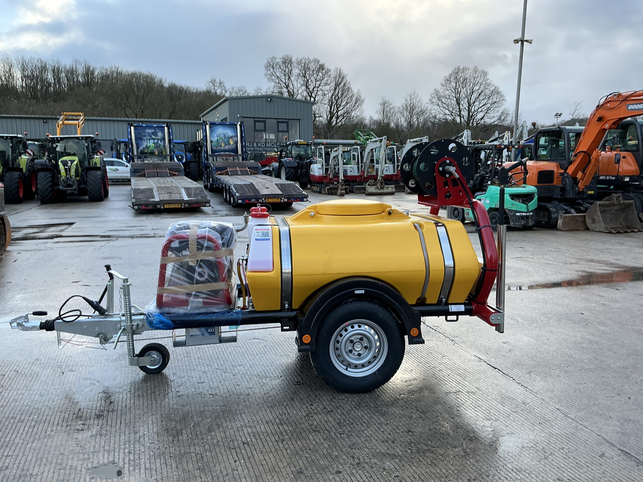 Brendan Bowsers Pressure Washer Trailer - RJ and KD McLean Ltd ...
