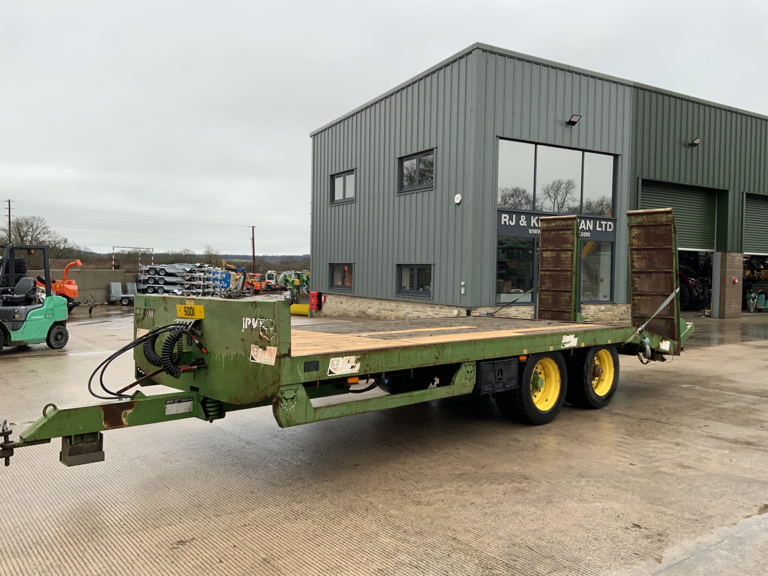 JPM 23Ft Low Loader Trailer - RJ and KD McLean Ltd - Tractors and Plant