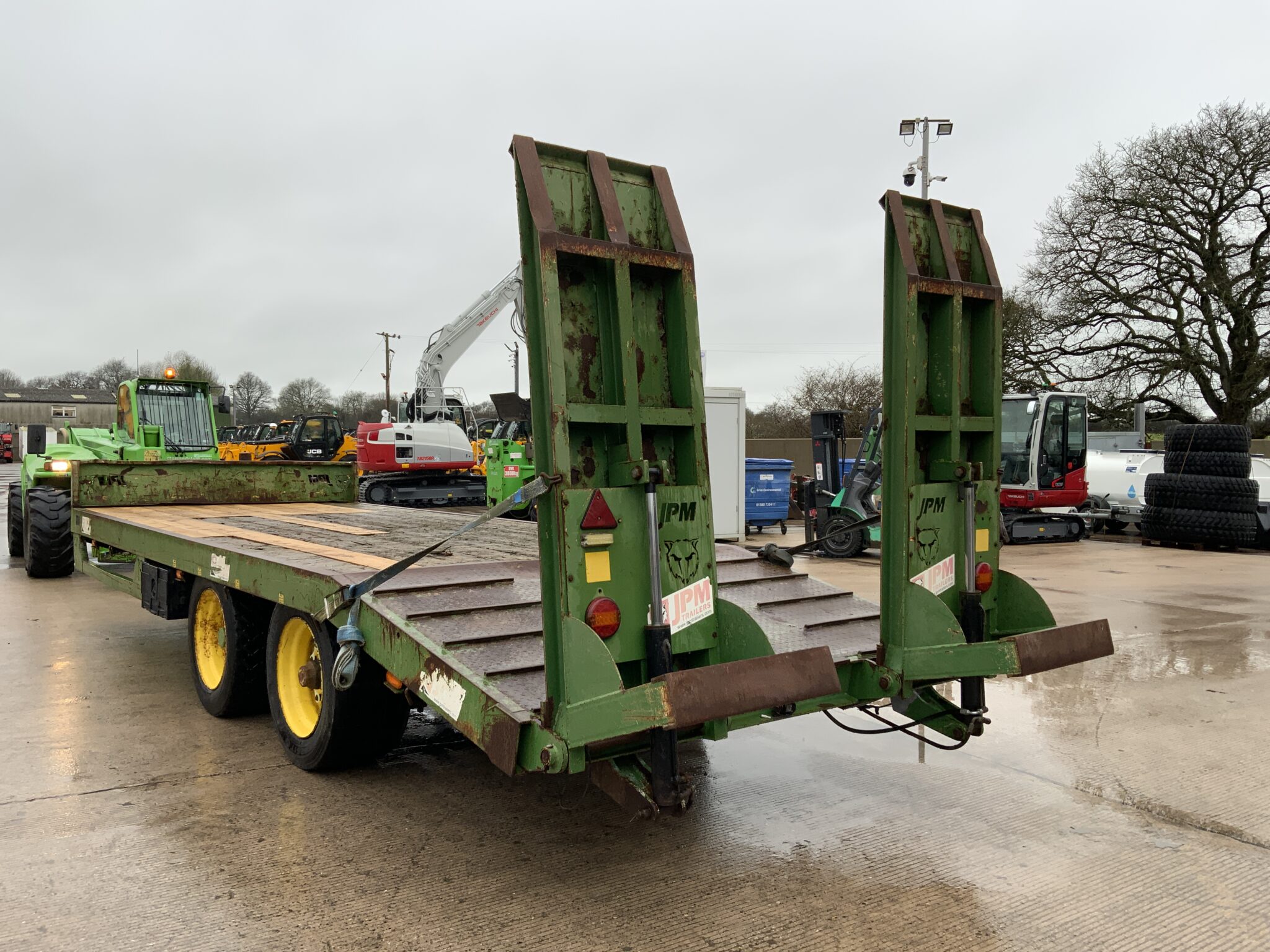 JPM 23Ft Low Loader Trailer - RJ and KD McLean Ltd - Tractors and Plant