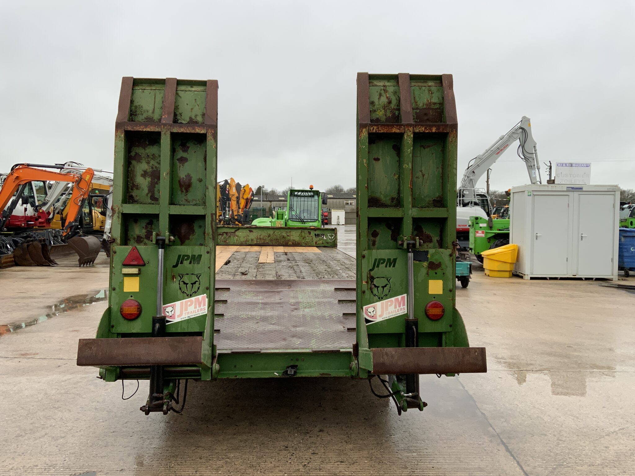 JPM 23Ft Low Loader Trailer - RJ and KD McLean Ltd - Tractors and Plant