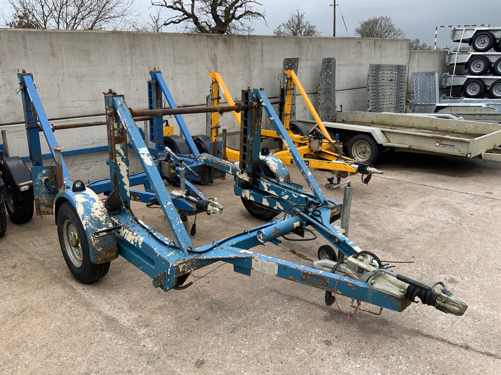 Choice of 3 Cable trailers - RJ and KD McLean Ltd - Tractors and Plant