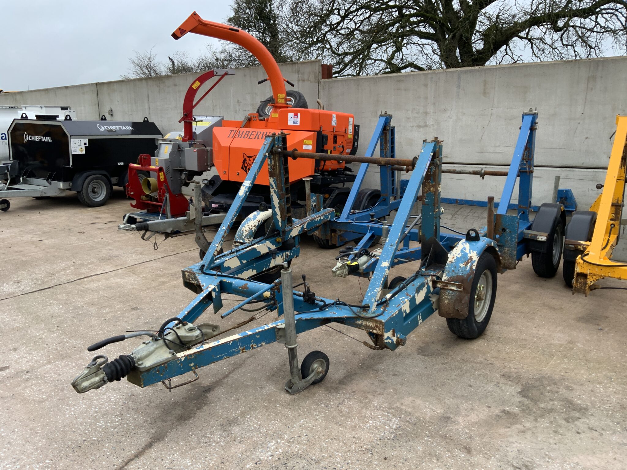 Choice of 3 Cable trailers - RJ and KD McLean Ltd - Tractors and Plant