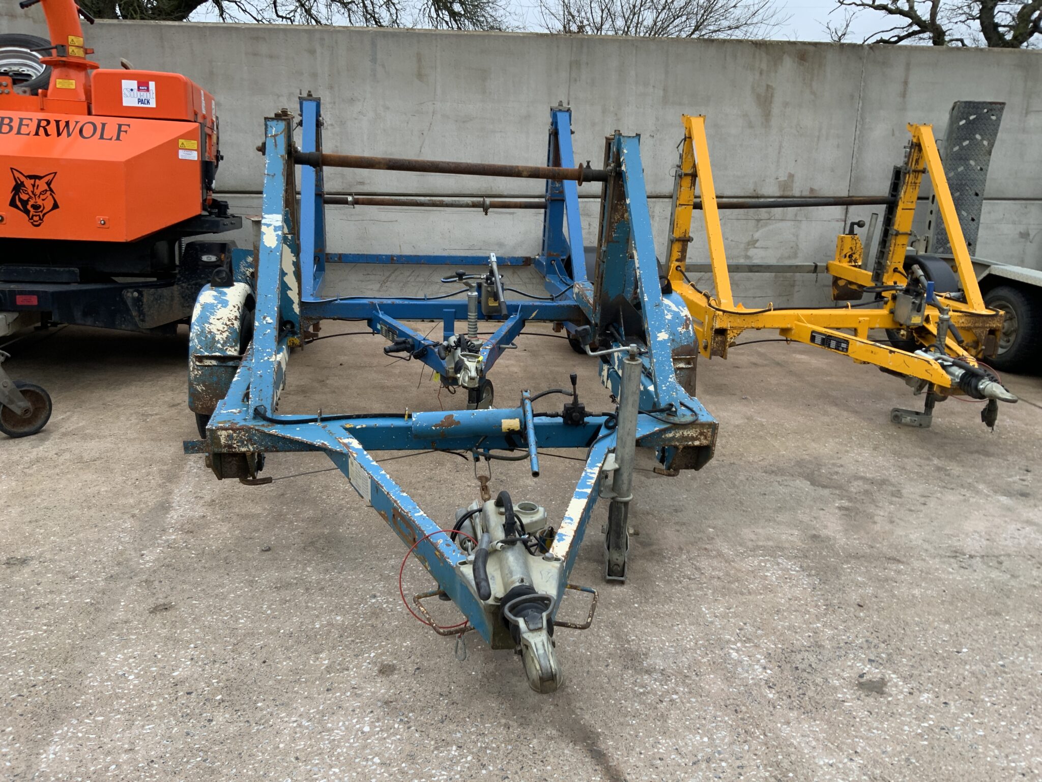 Choice of 3 Cable trailers - RJ and KD McLean Ltd - Tractors and Plant