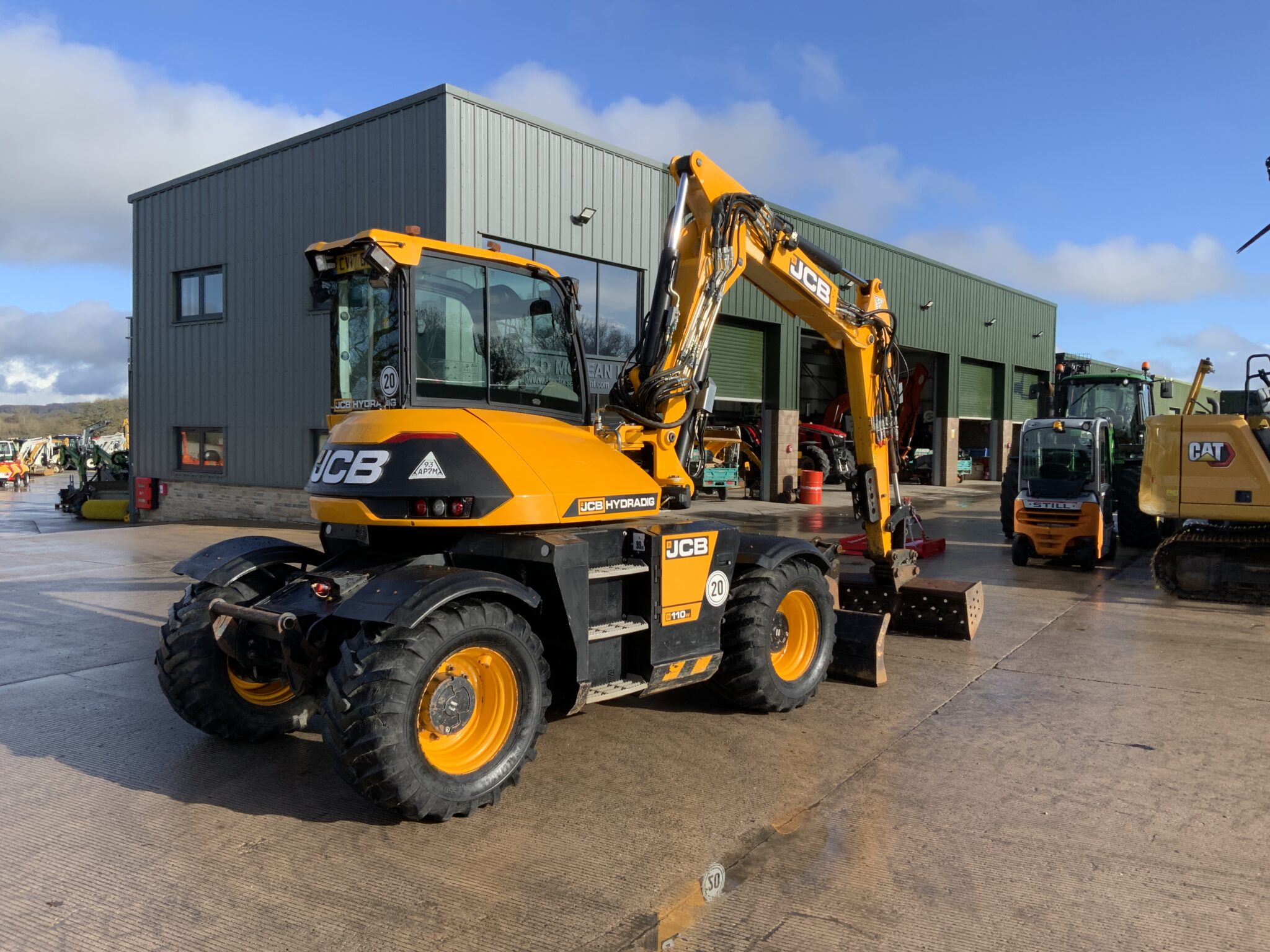 JCB Hydradig 110W Wheeled Excavator (ST25635) - RJ and KD McLean Ltd ...
