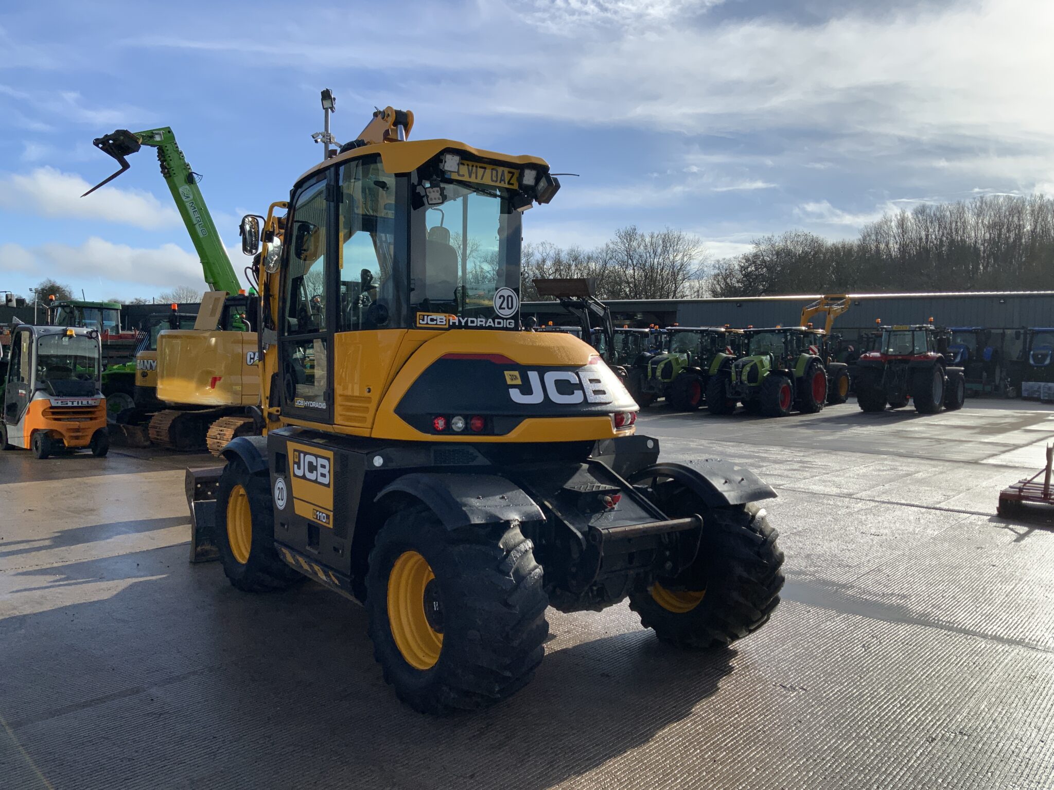 JCB Hydradig 110W Wheeled Excavator (ST25635) - RJ and KD McLean Ltd ...