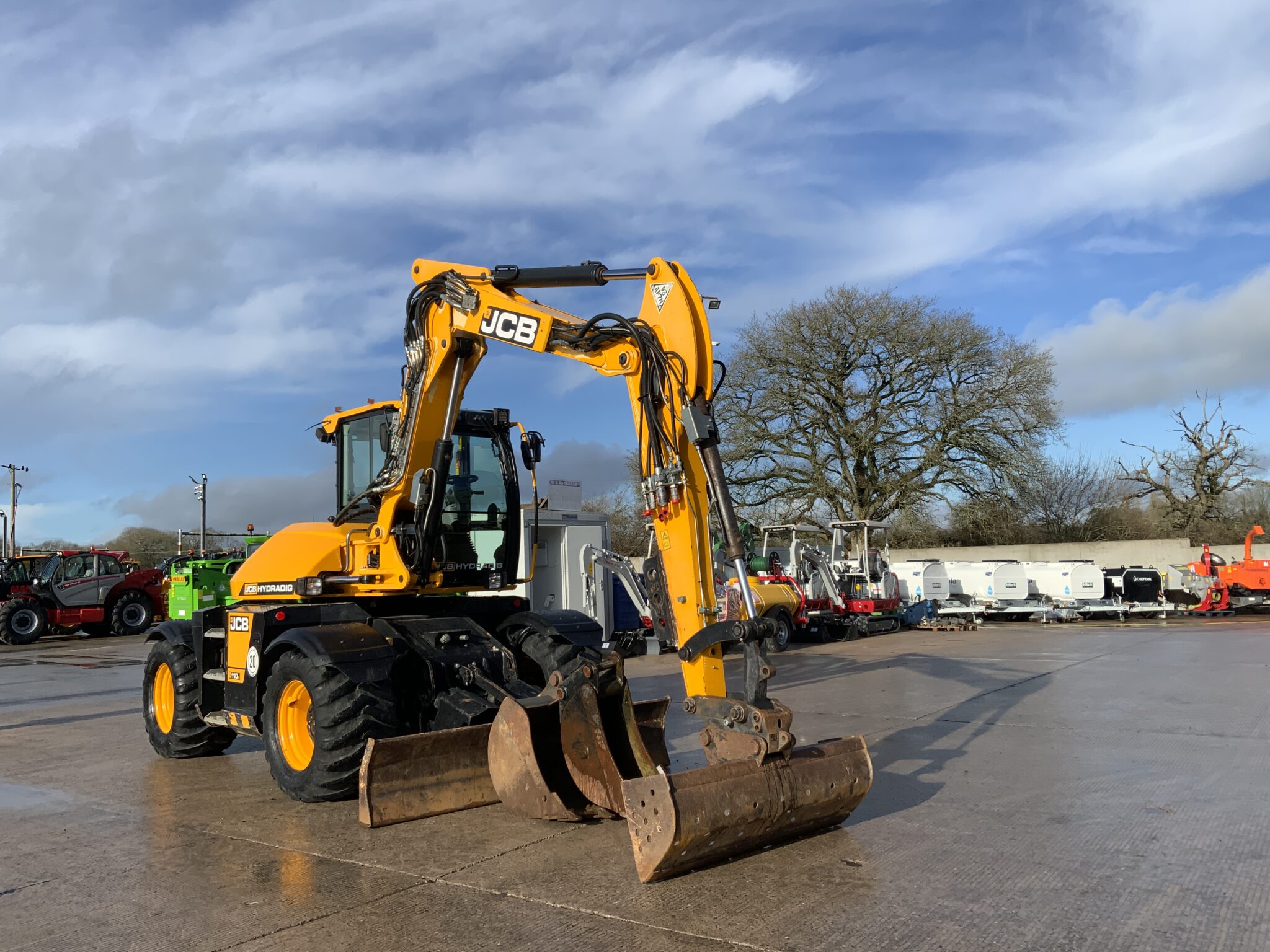 JCB Hydradig 110W Wheeled Excavator (ST25635) - RJ and KD McLean Ltd ...