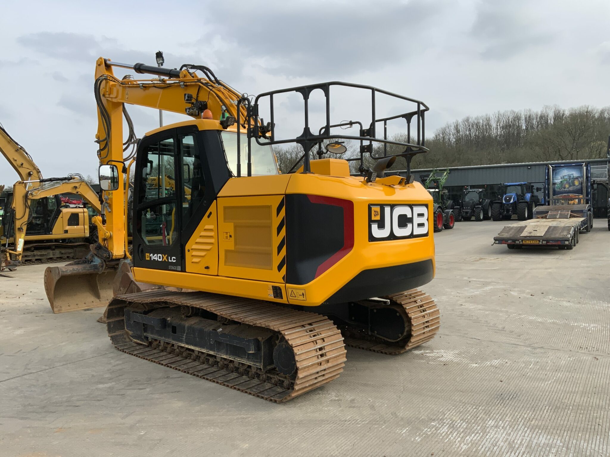 JCB 140X LC Digger (ST26188) - RJ and KD McLean Ltd - Tractors and Plant